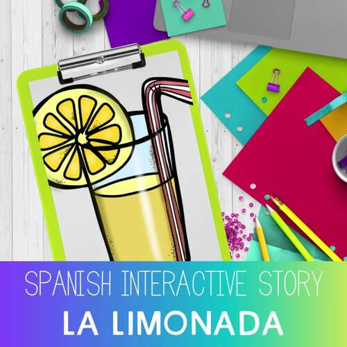 Spanish Lemonade Story Interactive Reading & Activities Print & Boom ...