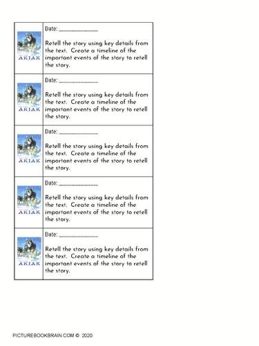 Akiak by Robert Blake Lesson Plan and Google Activities by Picture Book ...