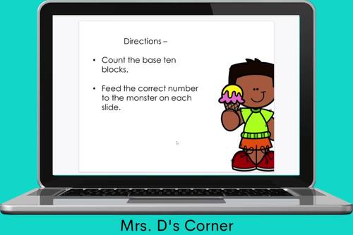 Base Ten through 1000 Digital Activity | Distance Learning by Mrs Ds Corner
