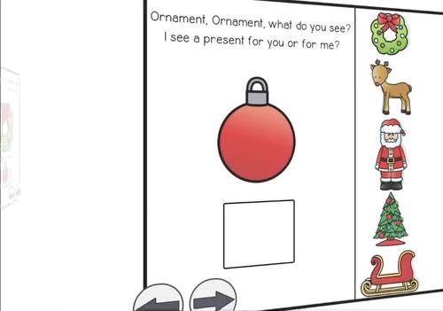Christmas Vocabulary Interactive Book Printable AND Boom Cards by ...