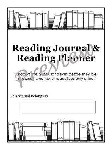 Summer Reading Journal for High School Students, PDF, Challenges ...