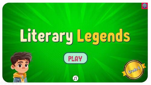 Grade 9: Literary Legends – Master Literary Devices & Writing ...
