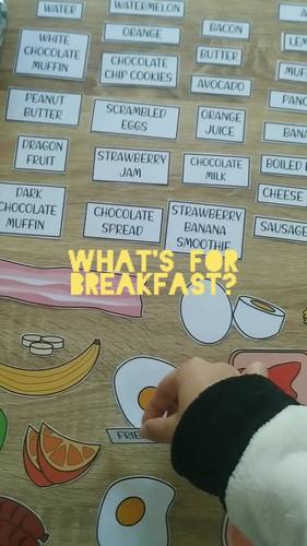 Juego restaurante - Vocabulario comida by The Indian Lion | TPT