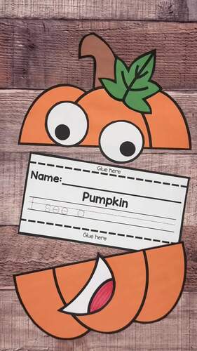Pumpkin Craft and Writing Activity, How to Carve a Pumpkin | Fall ...