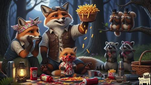 Music: Fox French Fry Feast Song Classroom Songs Reading Lyrics Sing-along