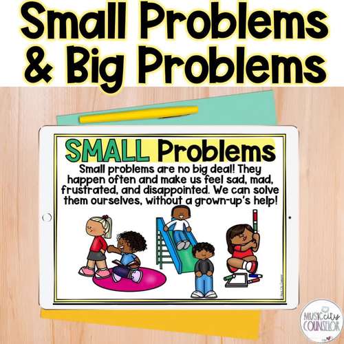 Small Problems & Big Problems, Size of the Problem BOOM Cards™ Distance ...