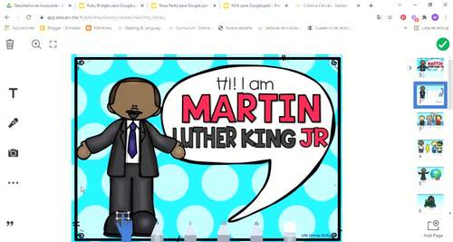 MARTIN LUTHER KING JR: Reading Comprehension | Google & Seesaw | Black ...