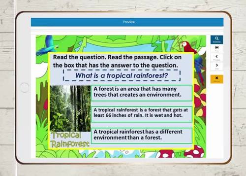Tropical Rainforest Facts (Boom Cards with Audio) by Living and Loving ...