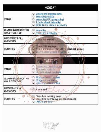 Kentucky State Unit Study | Capital, Bird, Flower, Flag, Animal | State ...