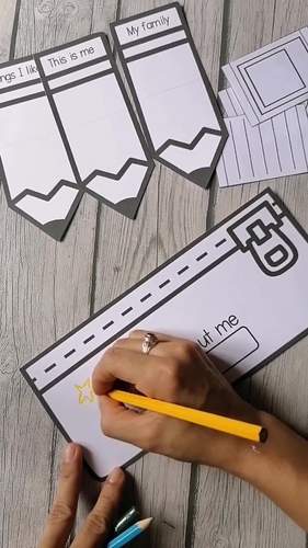 Writing Craftivity -- Pencil Craft -- All about me by The DecoCrafty ...