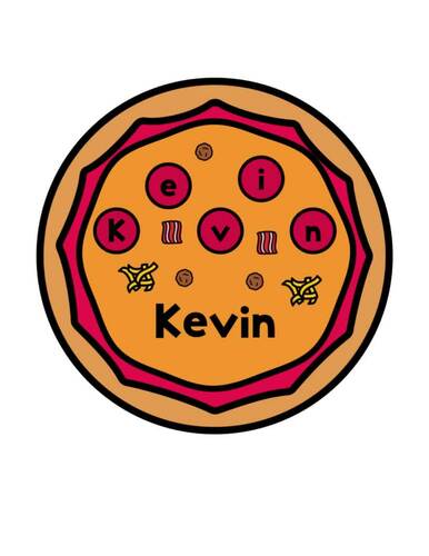 Editable Pizza Name Craft Classroom Bulletin Decor Build A Pizza Craft ...