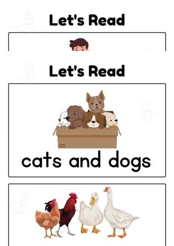 Decodable Phrases for Reading, Writing and Colouring by UptoSix Kids