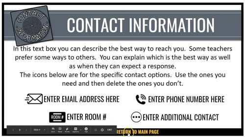 Interactive Virtual Open House- Anatomy & Physiology Edition! Google Slides