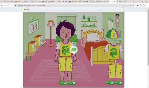 Scratch programming - Paper Doll by BrainSTEM University - K-12 STEM Resources