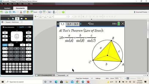 How to use the TI-Nspire for Algebra 1, Geometry and Algebra 2 | TPT