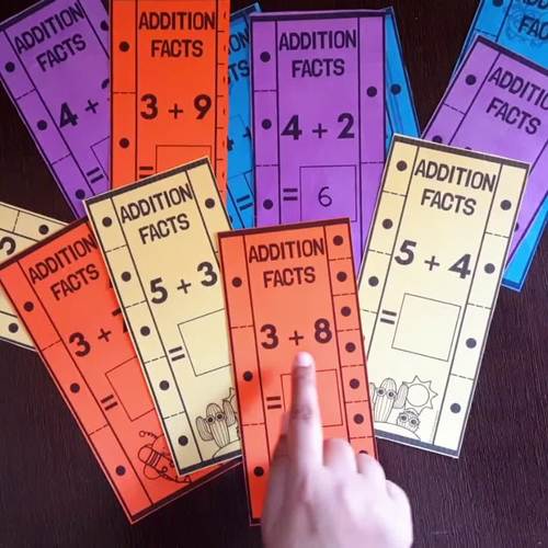 Addition Craft | Addition Math Facts | Addition without regrouping ...