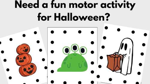 Halloween Hole Punch Cards – Fine Motor Practice for Preschool ...