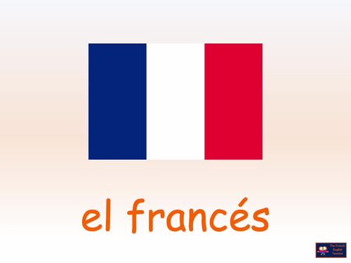 LAS ASIGNATURAS - POWERPOINT on basic SCHOOL SUBJECTS vocabulary in SPANISH