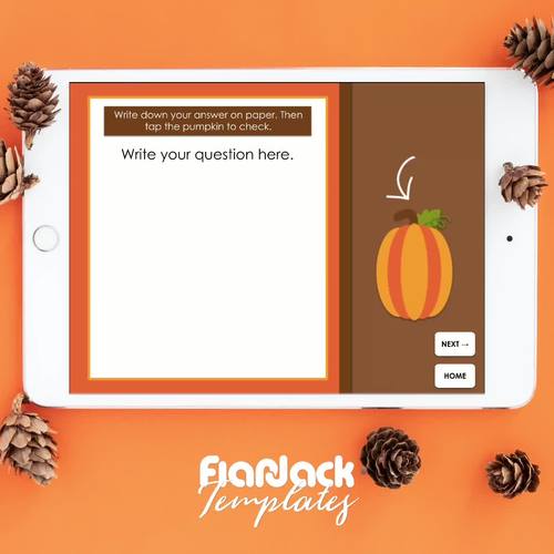 Google Slides PPT Game Template | Digital Editable Self-Checking | Fall ...