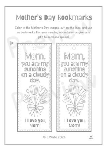 Mother’s Day Bookmark Card Craft | DIY Gift for Mom, Grandma & Special ...