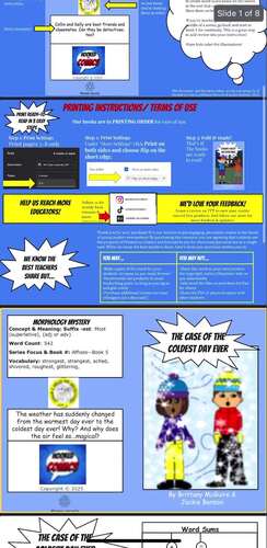 SUFFIX -est | MORPHOLOGY MYSTERIES | DECODABLE COMIC | IMSE/OG Aligned, SoR