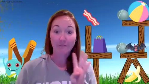 GREEN SCREEN Game: EDITABLE VERSION/NO PRINT by All About Communication