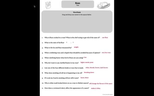 Roux How to Make And Use It For The Culinary High School And FCS Classroom