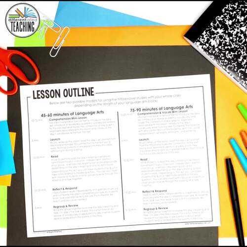 Stone Fox Novel Book Unit: Comprehension & Vocabulary Novel Study ...