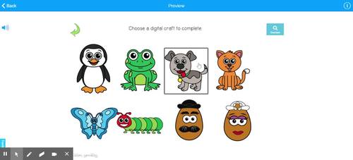 Consonant-Vowel-Consonant Syllable Boom Card Drill Deck for DONE