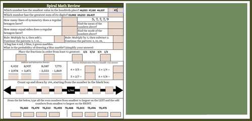 NO PREP Digital Block Puzzle Reveal - Cute Mythical Math Spiral Review ...