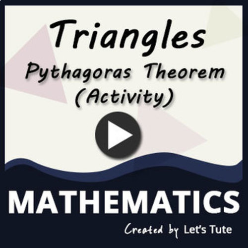 Mathematics Pythagoras theorem - Activity Videos. Pythagorean theorem ...