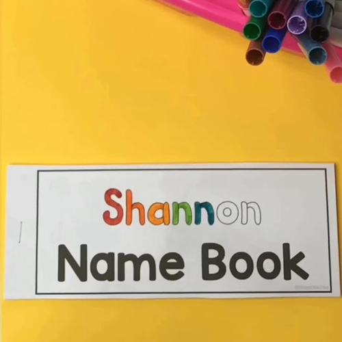 EDITABLE NAME PRACTICE BOOKS by IamTeachingLittleMinds | TPT