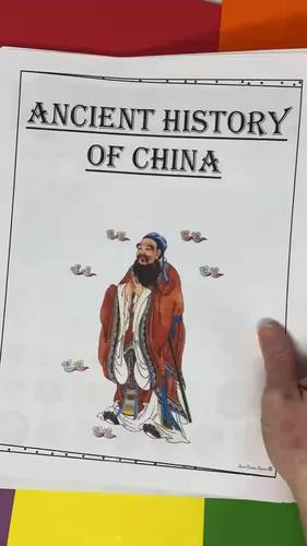 The History of Ancient China with Doodle Notes and Google Slides