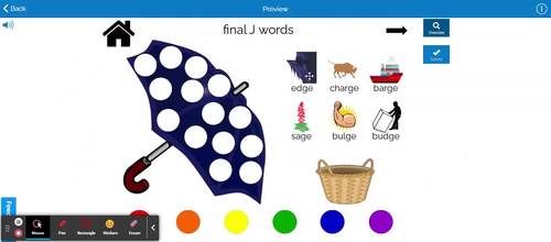 Spring Do a Dot Articulation - Level 3 BOOM Card™ by SC Speechie