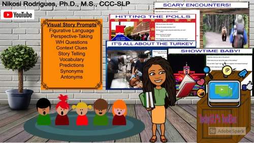 TechySLP's (10) Visual Story Prompts by TechySLP's ToolBox | TpT