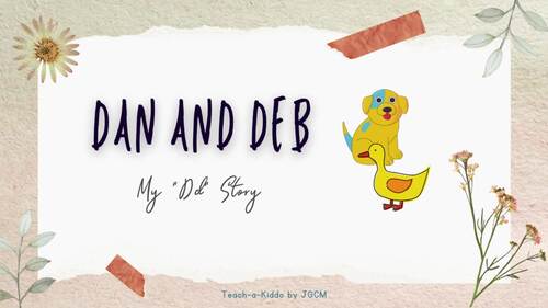 Dan and Deb (My "Dd" Story) by Teach-a-Kiddo | TPT