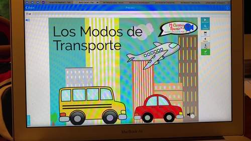 ¡Los Modos de Transporte! - 30 Boom Cards with Audio! DISTANCE LEARNING!