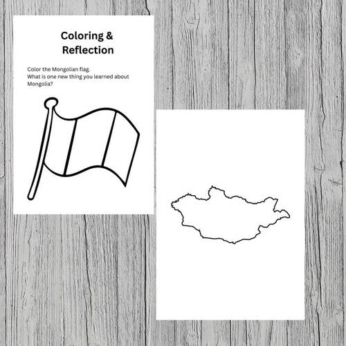 Mongolia Mini Book | Country Study | Geography & Culture | Printable ...
