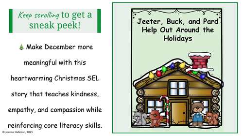 Holiday Short Story | SEL Story K-2nd Grade | Kindness & Holiday ELA ...