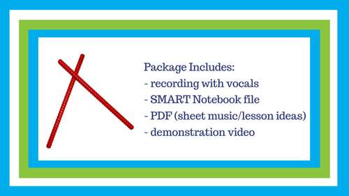 Classroom Instrument Activity | Rhythm Sticks Chant | mp3, PDF, SMART ...