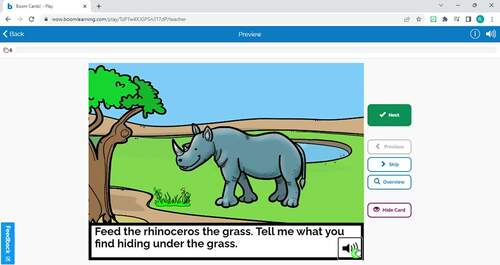 Multisyllabic-4 Syllables: Feed the Rhinoceros the Grass. | TPT