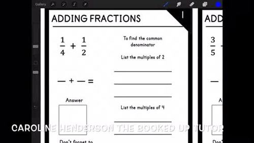 Understanding ADDING FRACTIONS with UNLIKE DENOMINATORS by Catch-Up ...