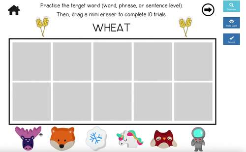 H W Y Sounds Articulation Boom™ Cards | Articulation Fun w Mini Erasers ...