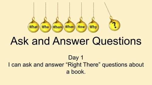 Distance Learning Slideshow Author's Words and Phrases 4th Grade