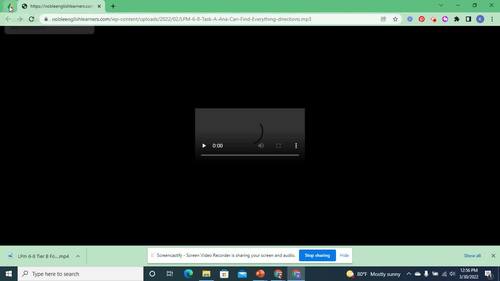WIDA ESL Listening Progress Monitoring Practice 6th-8th gr Intermediate ...