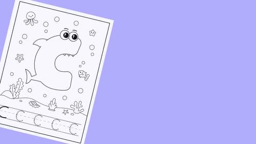 Baby Shark Number Coloring Book by LittleFelixShop | TPT