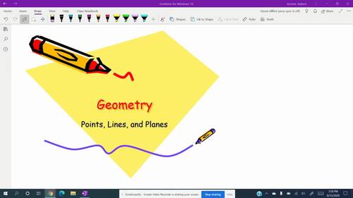 Points, Lines, and Planes (Geometry) - Instructional Video by RJ Math