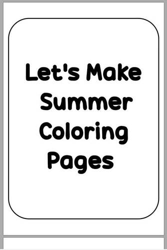 Summer Activity Book for Kids - Coloring Pages, Dot to Dot, Sudoku, and ...