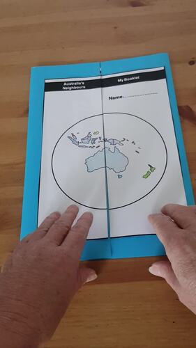 Australia's Neighhours Workbook and Board Game Year 3 by Manabi | TPT