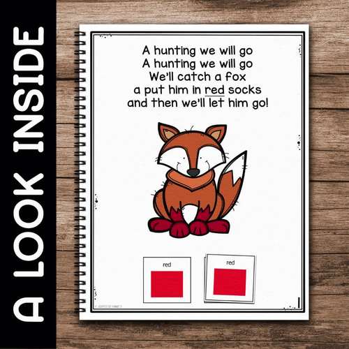 Silly Interactive Adapted Book PreK Autism | Fox and Socks | TpT
